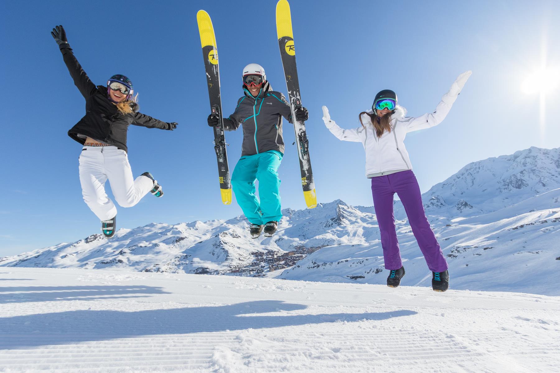 Trzy Doliny - Les Trois Vallees - Największy region narciarski na ...